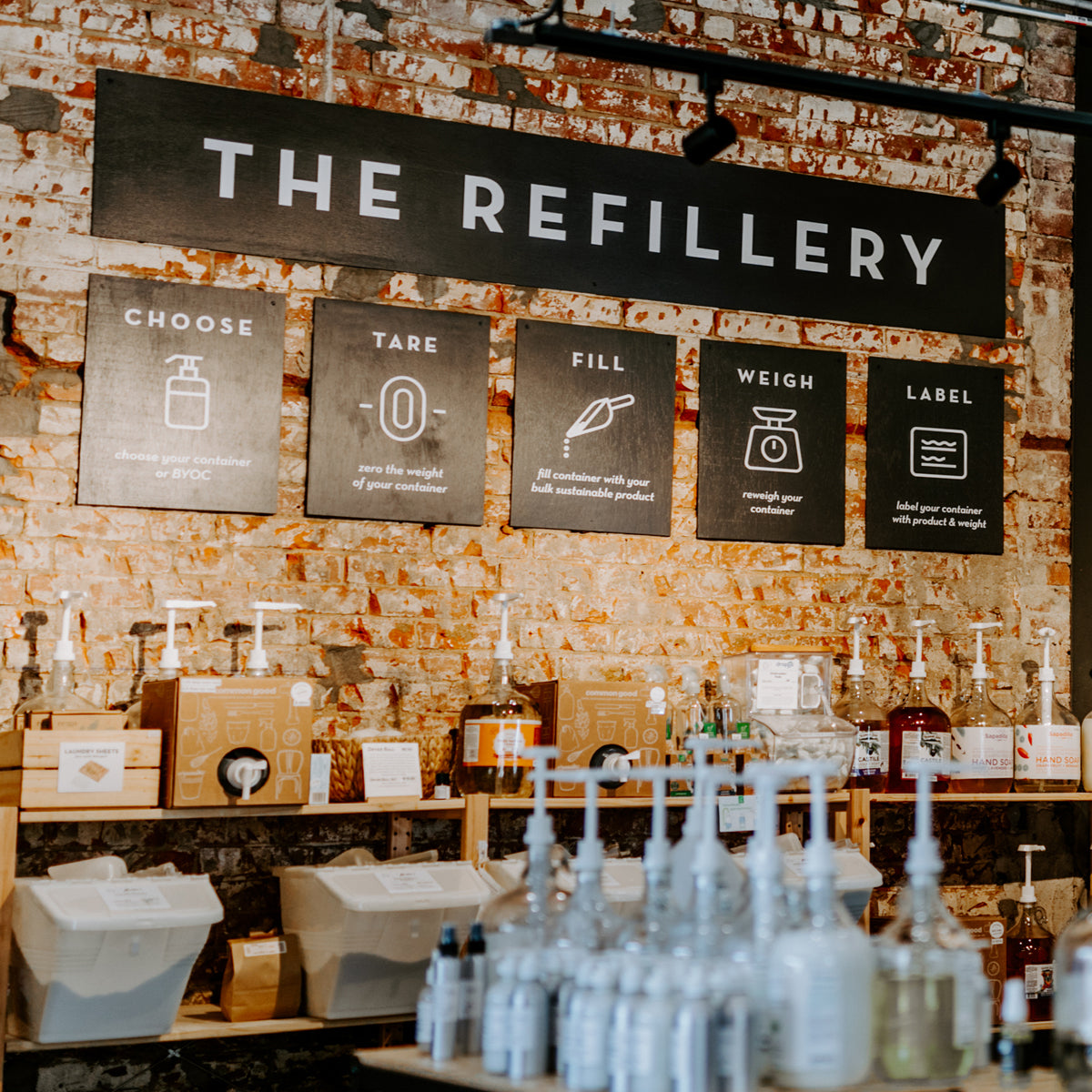 Shop The Refillery at Sixth and Zero