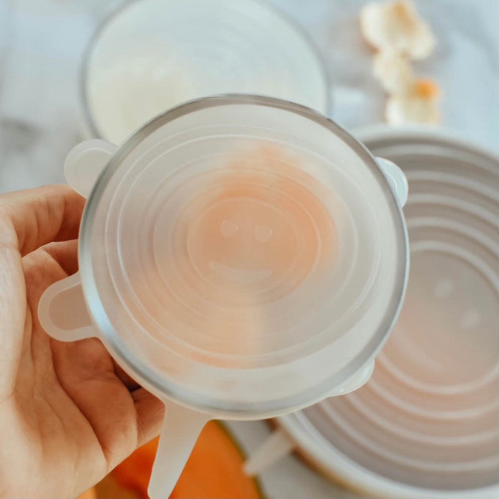 Reusable Silicone Food Covers - 6 Pack – Sixth and Zero